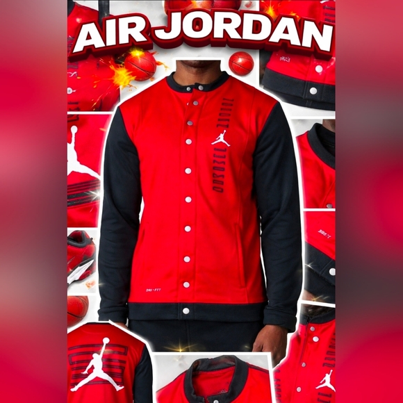 Jordan | Jackets & Coats | Nike Air Jordan Retro 1 Bred Performance ...